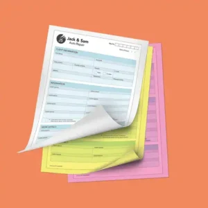 Custom Carbonless Forms - Free Shipping