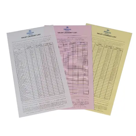Custom 3 Part Carbonless Forms – Free Shipping