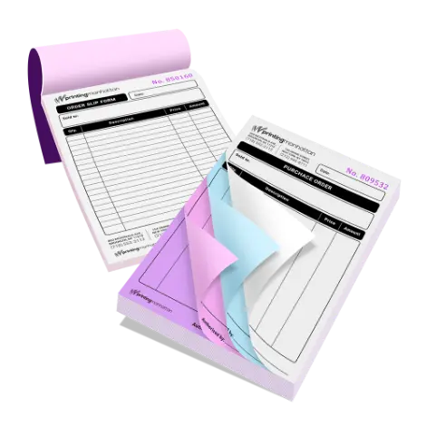 Custom 3 Part Carbonless Forms – Free Shipping