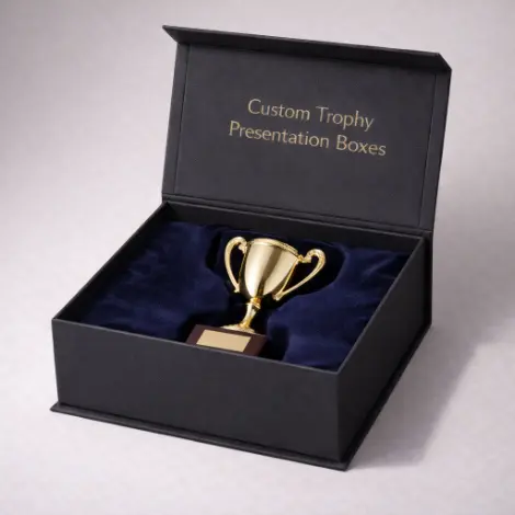 Custom Trophy Presentation Boxes – Free Shipping