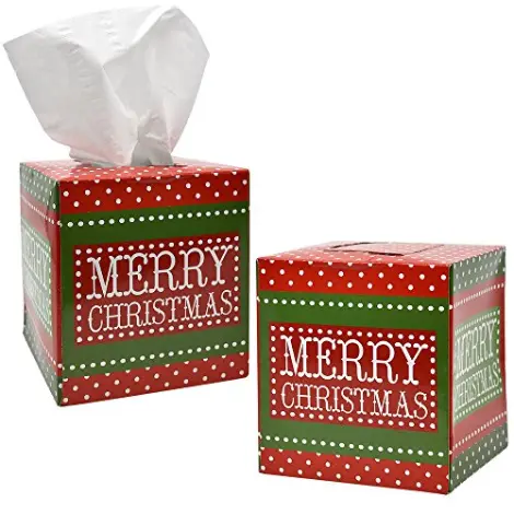 Custom Christmas Kleenex Box – Free Shipping