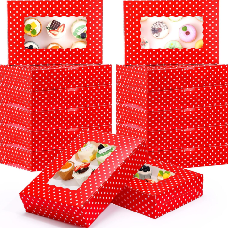 Custom Cookie Box with Window – Free Shipping