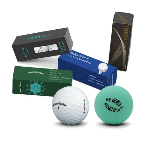 Custom Printed Golf Ball Packaging Boxes - Free Shipping