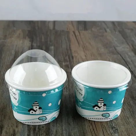 Custom Printed Ice Cream Packaging Boxes - Free Shipping