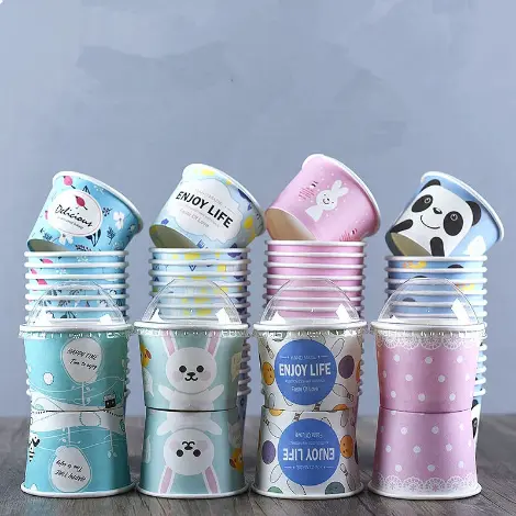 Custom Printed Ice Cream Packaging Boxes - Free Shipping