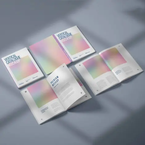 Custom Squareback Bound Booklet – Free Shipping